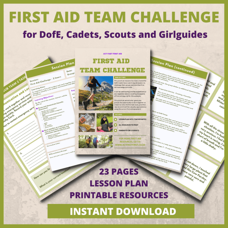 First Aid Team Challenge | Act Fast First Aid